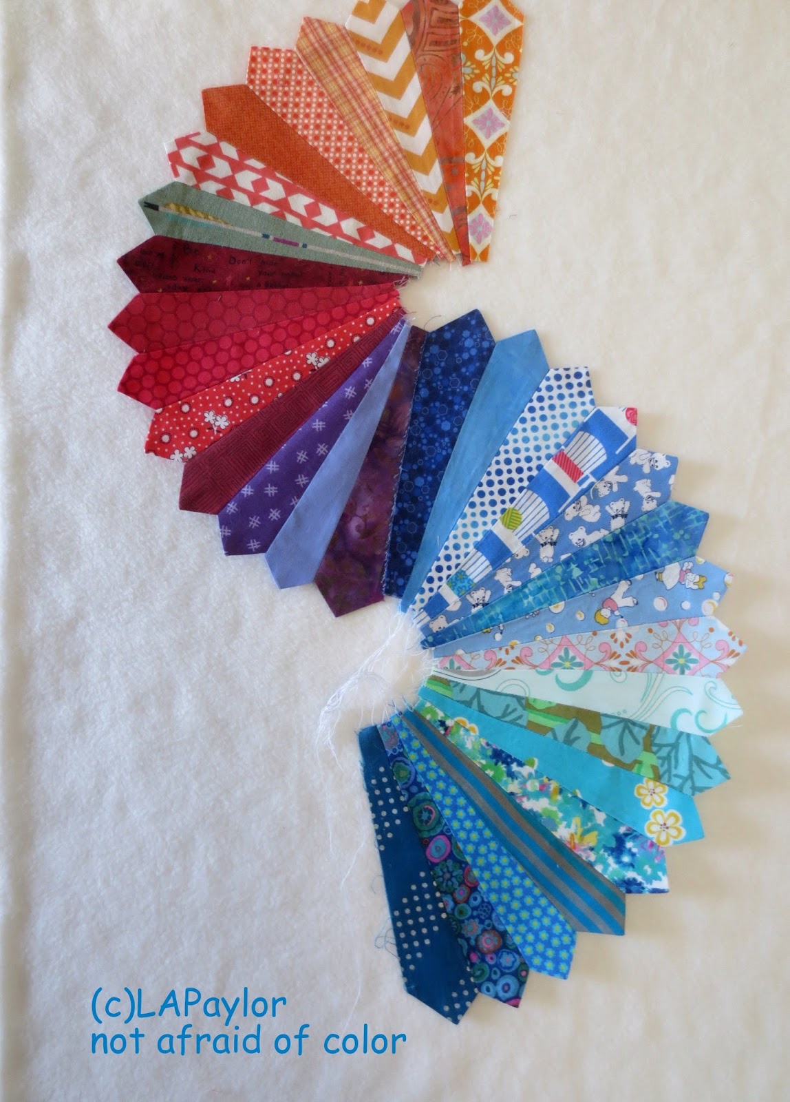 Not Afraid of Color: Still sewing...