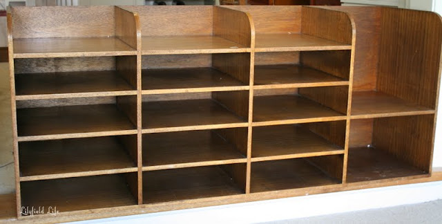 Lilyfield Life: Industrial Pigeon Hole Shelving