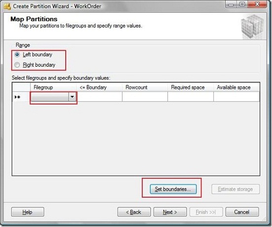 Sql Mining Partitioning Database Table