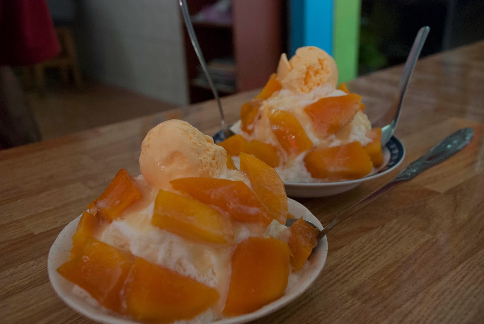Hielo raspado con mango ~ Taiwaneros