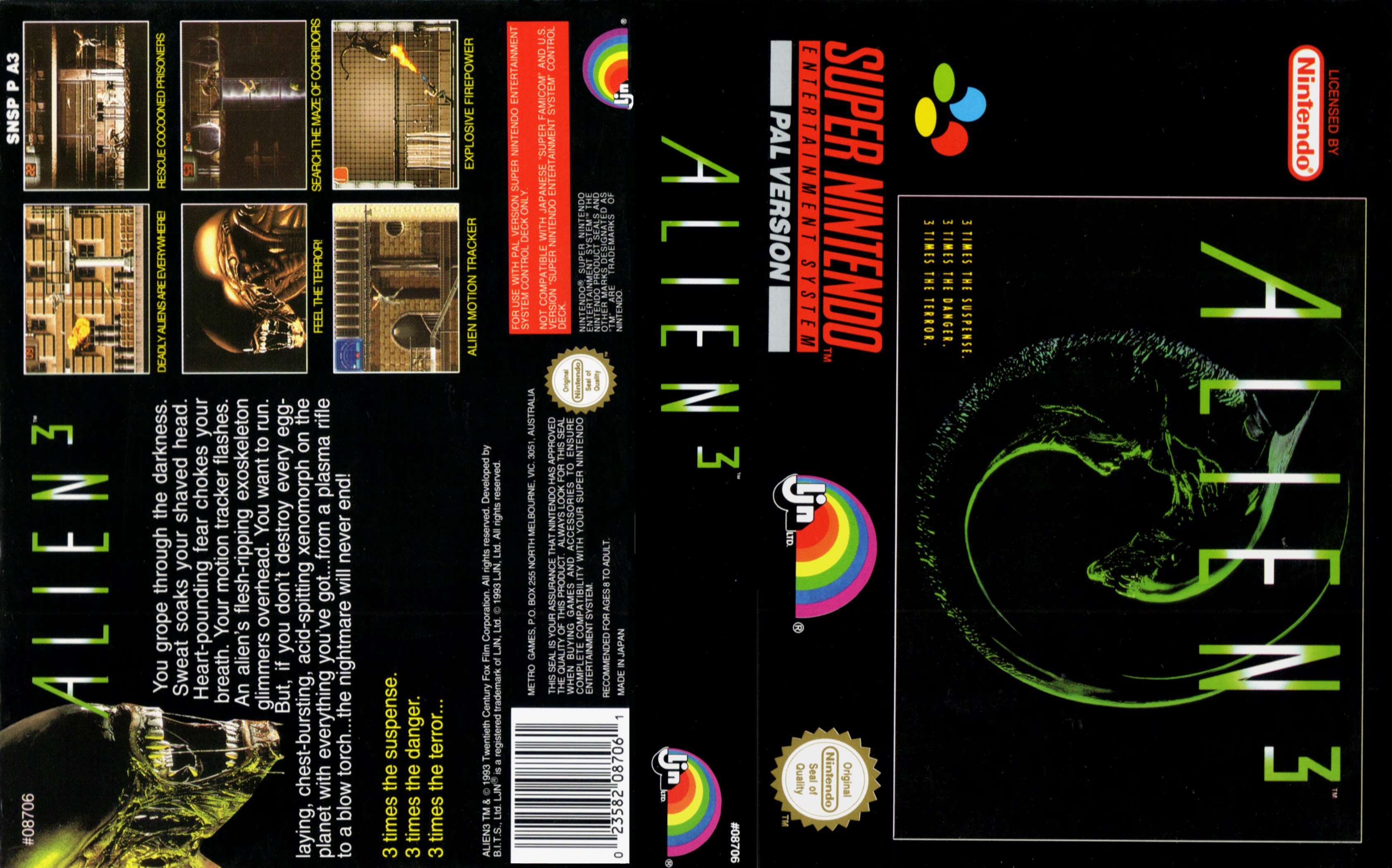 Alien 3 Super Nintendo - Free Software and Shareware - atomicpopular