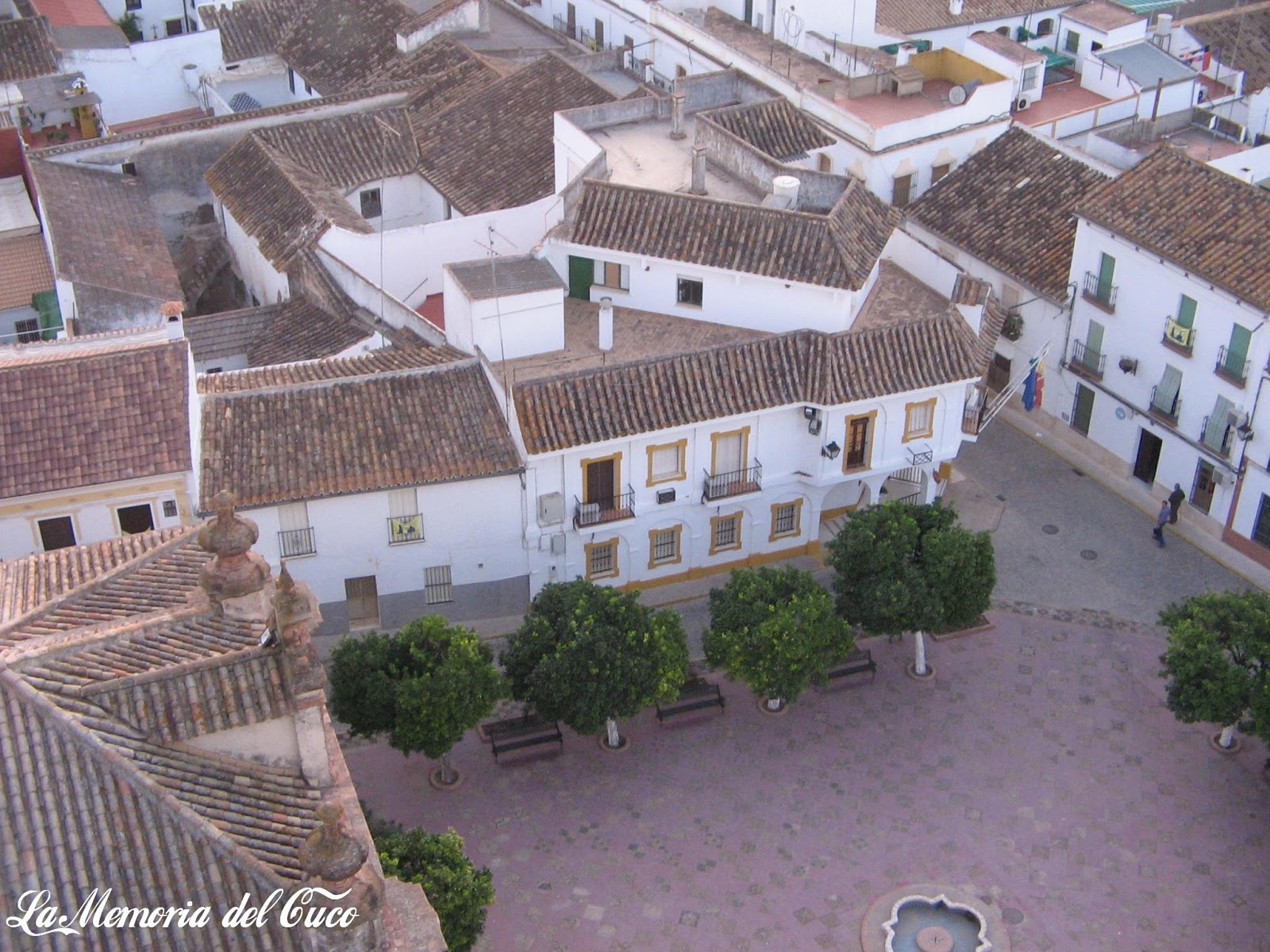 La Memoria del Cuco: Peñaflor a vista de pájaro ayer y hoy: A 100 ...