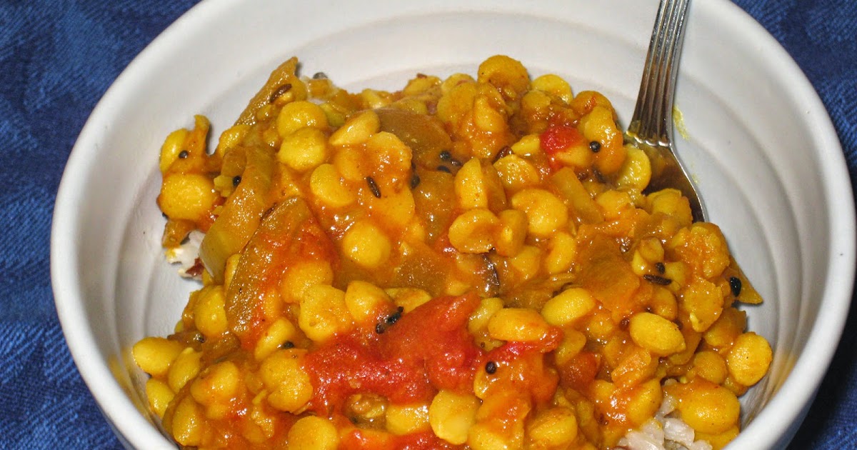 Cooking without a Net: Curried Yellow Peas