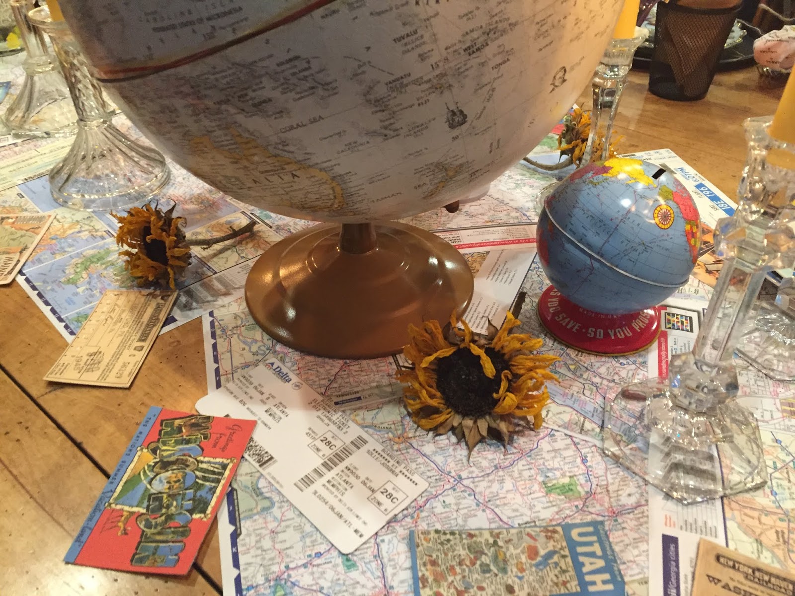 Pollyanna Reinvents: The Perfect Travel Theme Dinner Party