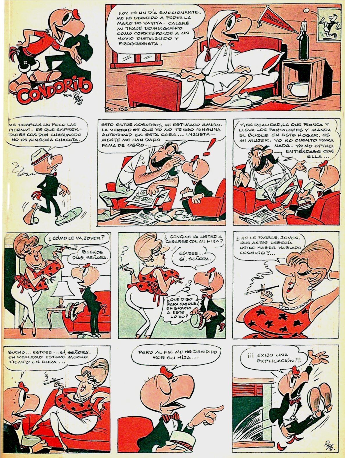 CONDORITO AVENTURERO V2.0: DON CUASIMODO Y DOÑA TREMEBUNDA