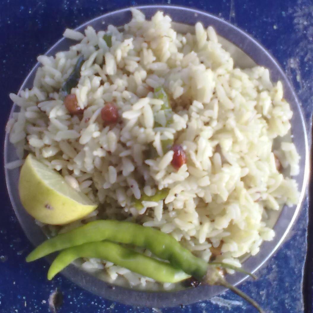 Student's Kitchen: Poha or Atukulu Recipe