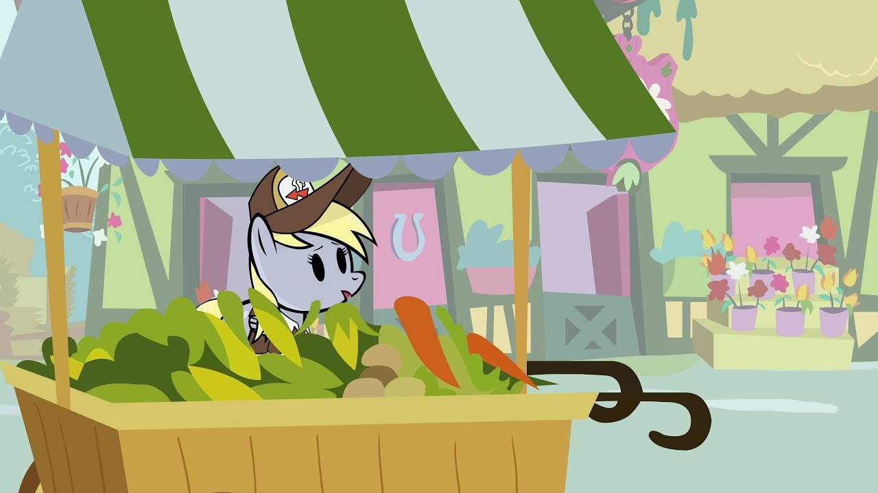 Equestria Daily - MLP Stuff!: Animation: A Paper Derpy Barrow