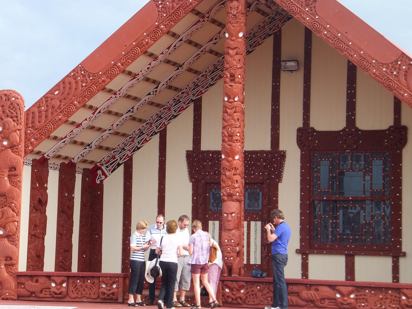 New Zealand North Island Tour Jan-Feb 2012: Sat Feb 4 (Hangi Dinner ...