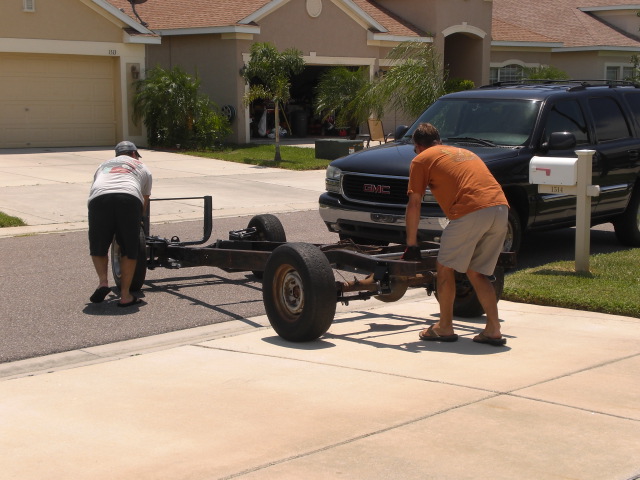 Speedy Martinez Speed Shop: 1946 Ford Frame Redo.....
