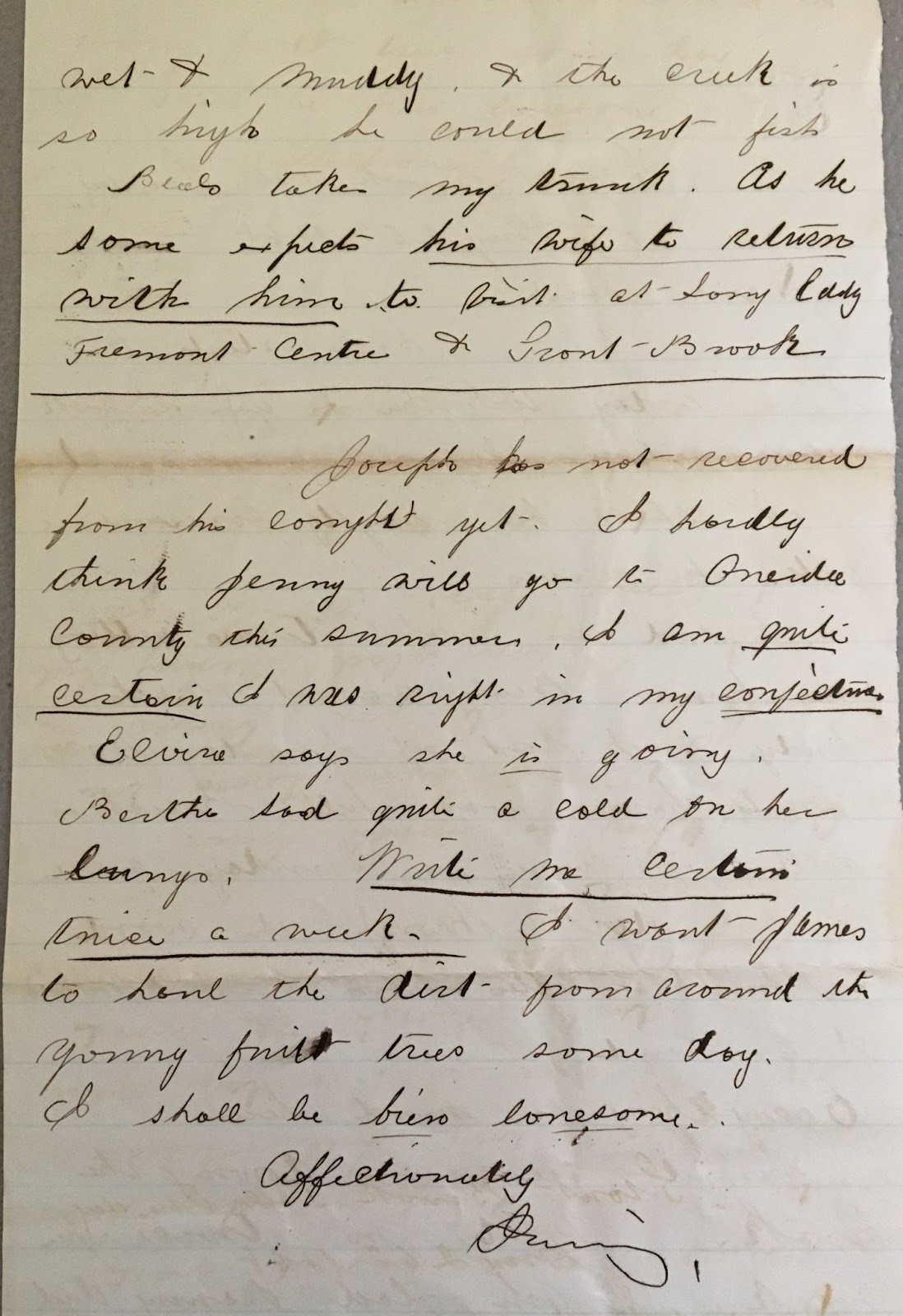 Southern Letter Writers