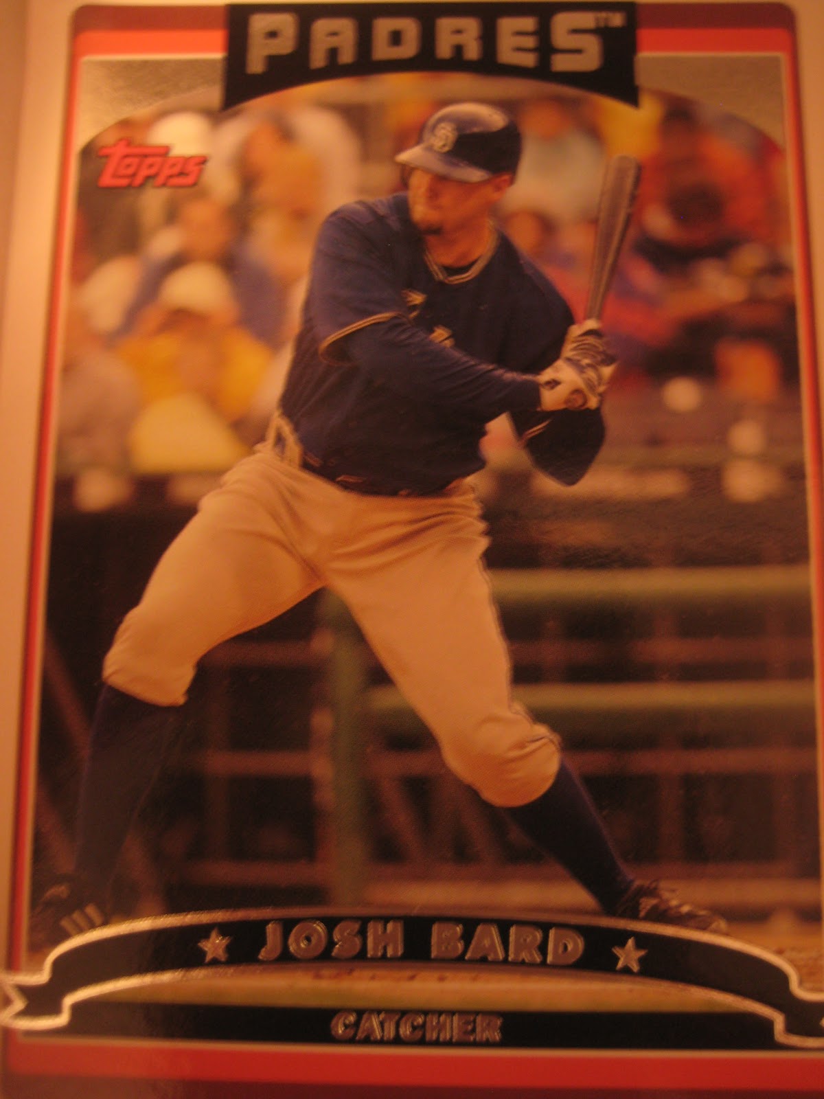 Baseball Cards Come to Life!: Player Profile: Josh Bard