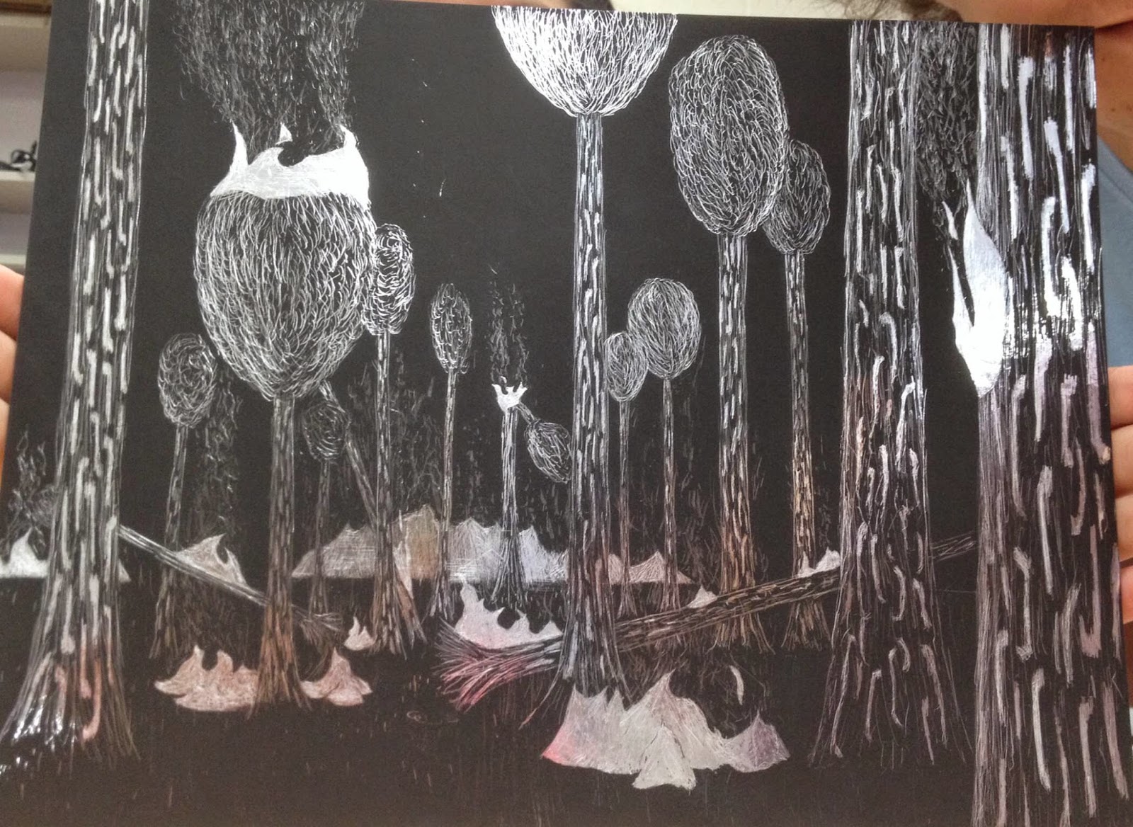 Max Laing's Art: Scratchboard Drawing