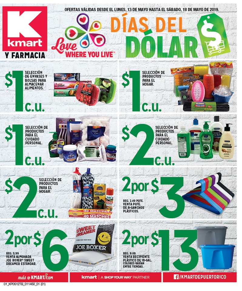 Ahorros Diarios Usando Cupones: Especiales válidos en las tiendas Kmart ...