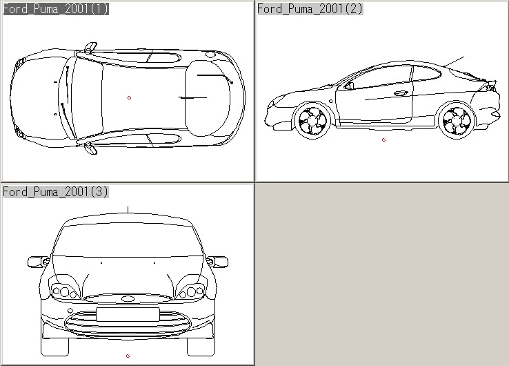 MISCELLANEOUS DATA STORAGE 2 for CAD Drawings: [JWS/DWG] Ford Puma 2001