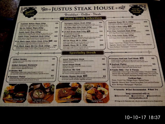 Justus Steak House Bandung