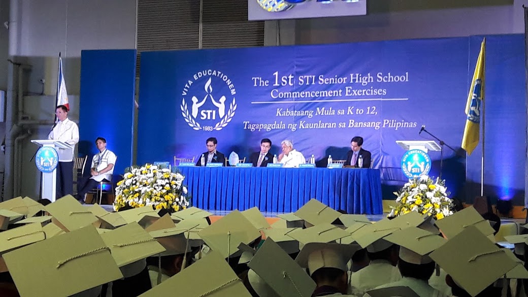 STI holds first Senior High graduation