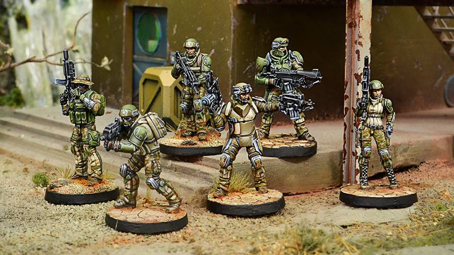 Wargame News and Terrain: Corvus Belli: New Infinity Miniatures Released