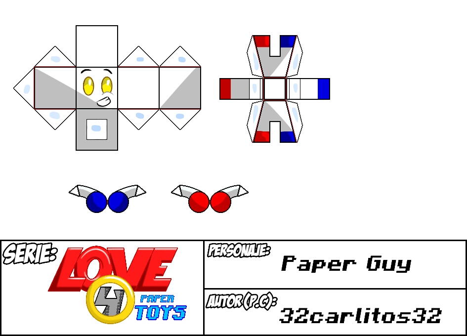 Paper Guy (Papercraft #4/Carlitos)