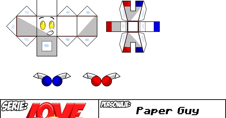 Paper Guy (Papercraft #4/Carlitos)