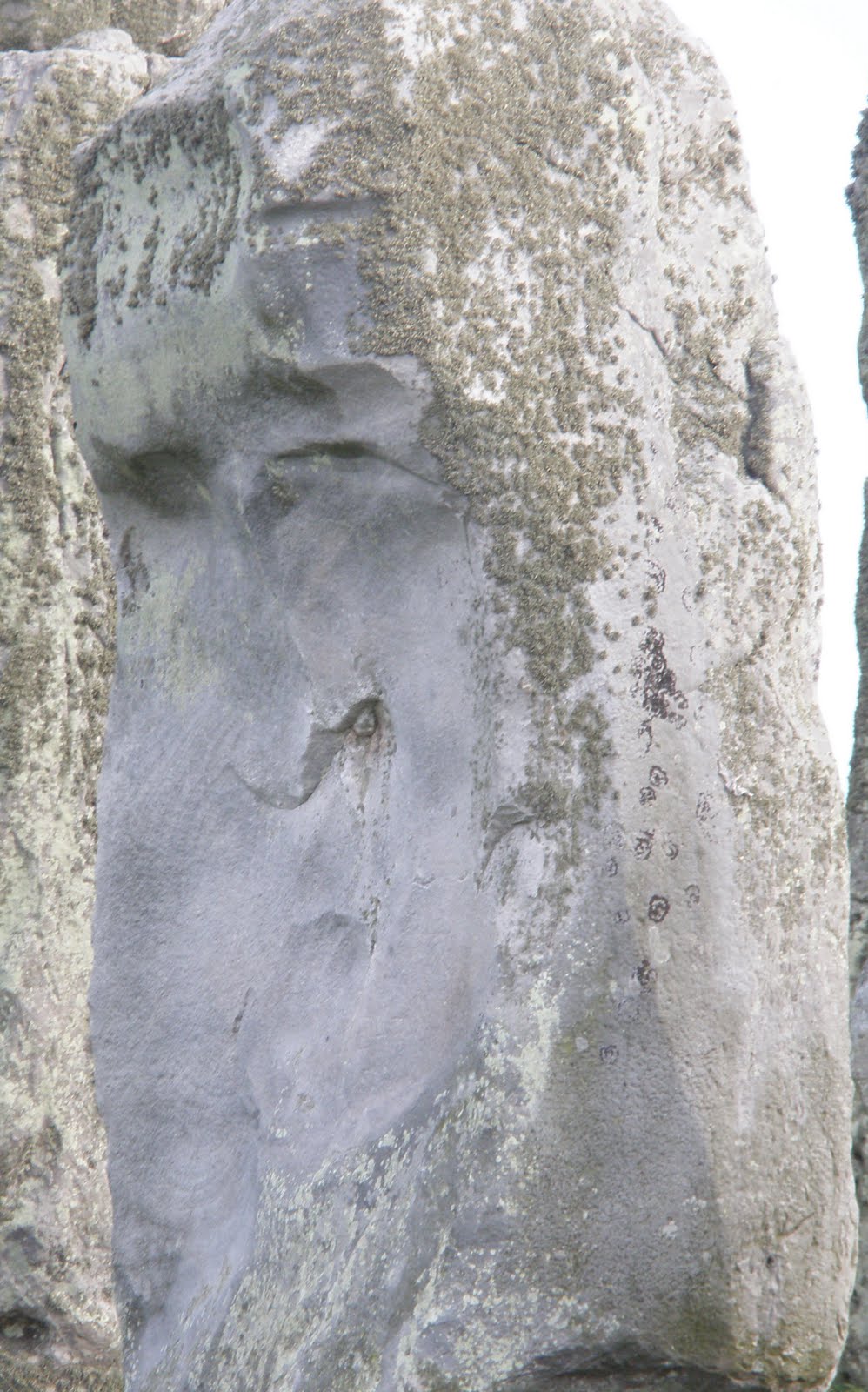 The Scribbling Sea Serpent: Faces in Stone