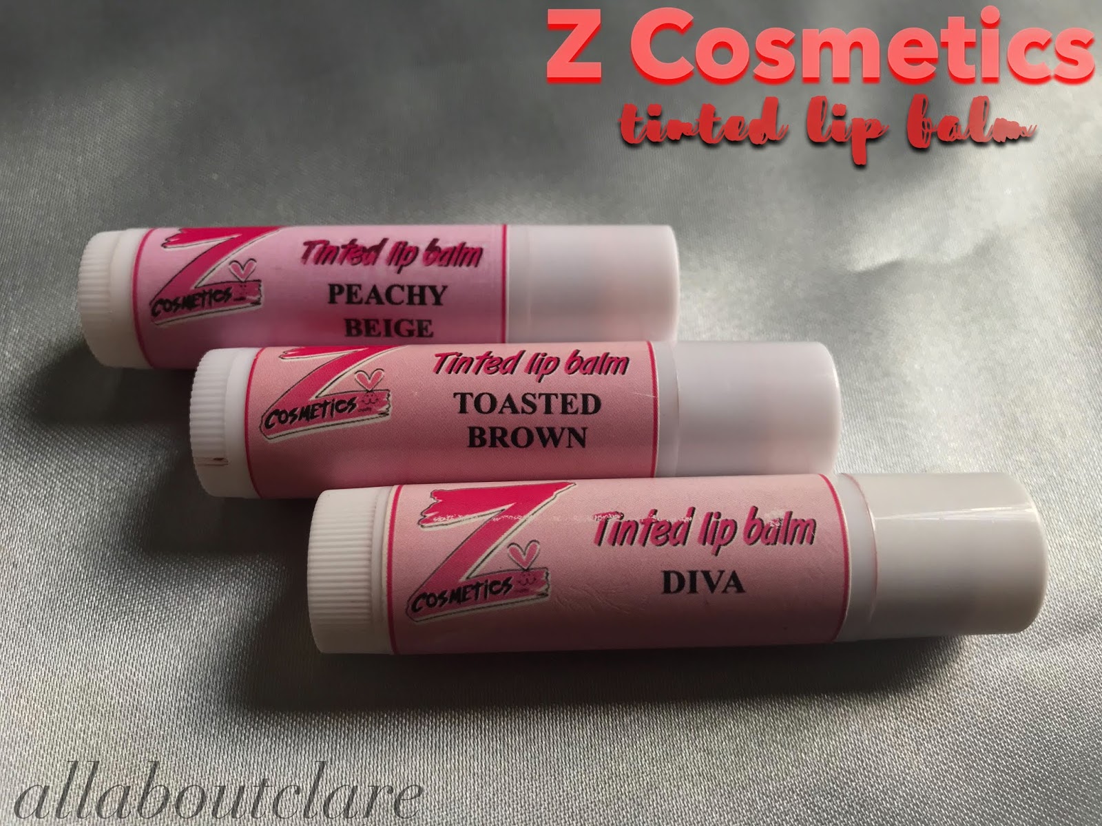 (SWATCH + REVIEW) Z Cosmetics PH : Tinted Lip Balms