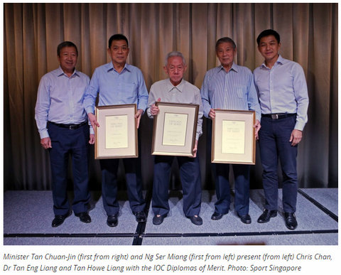 If Only Singaporeans Stopped to Think: Historic Olympic award for trio