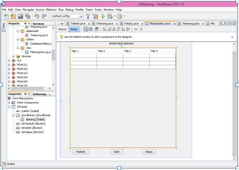 Artmobile: Tutorial Membuat Aplikasi Inventaris Berbasis Java ...