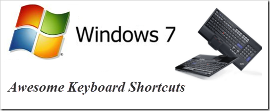 Keyboard Shortcut keys for Windows 7 - Awesome Computer tips - kimjoh ...