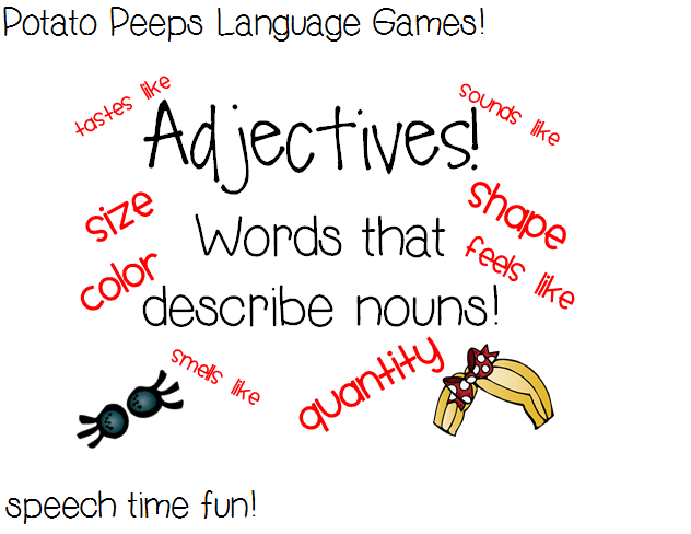 Potato Peeps Language Games!! 5-in-1!! ((plus a giveaway!)) - Speech ...