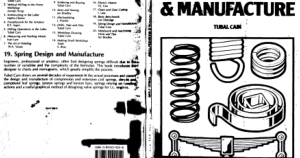 Spring Design and Manufacture