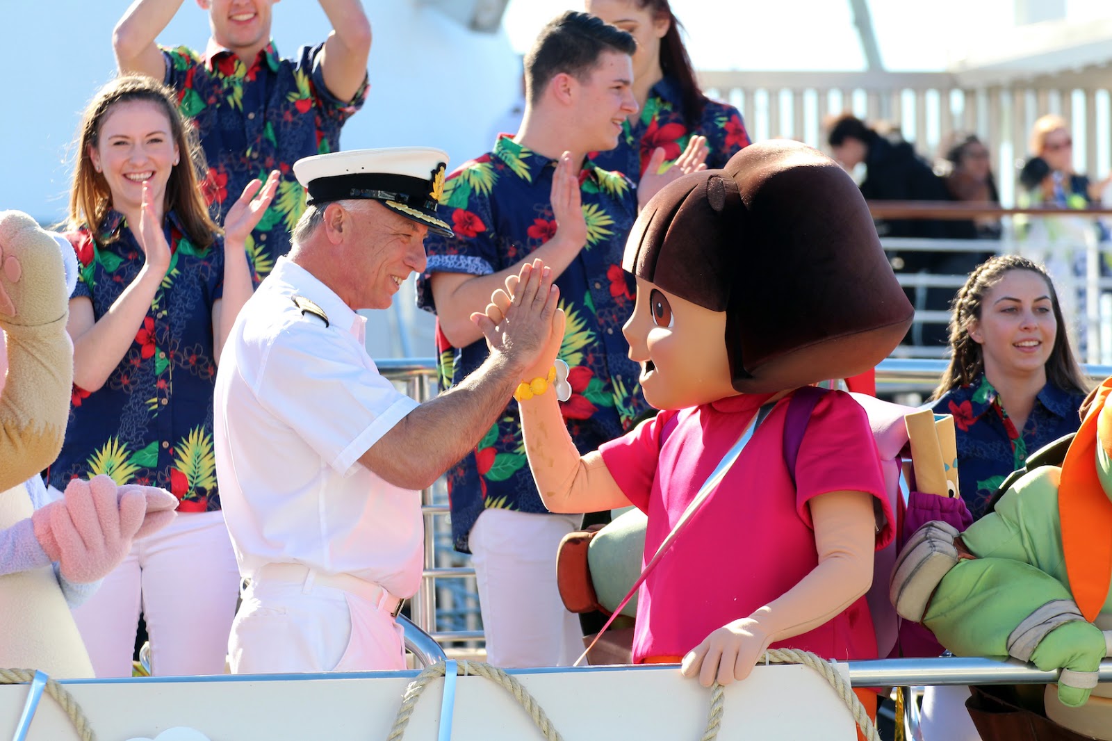 NickALive!: Dora the Explorer Crowned Godmother Of P&O Cruises ...