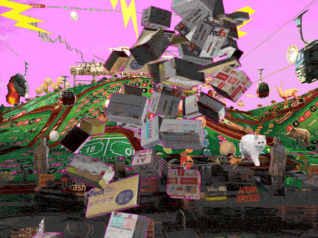 Saturated Space: The Colour of the Internet