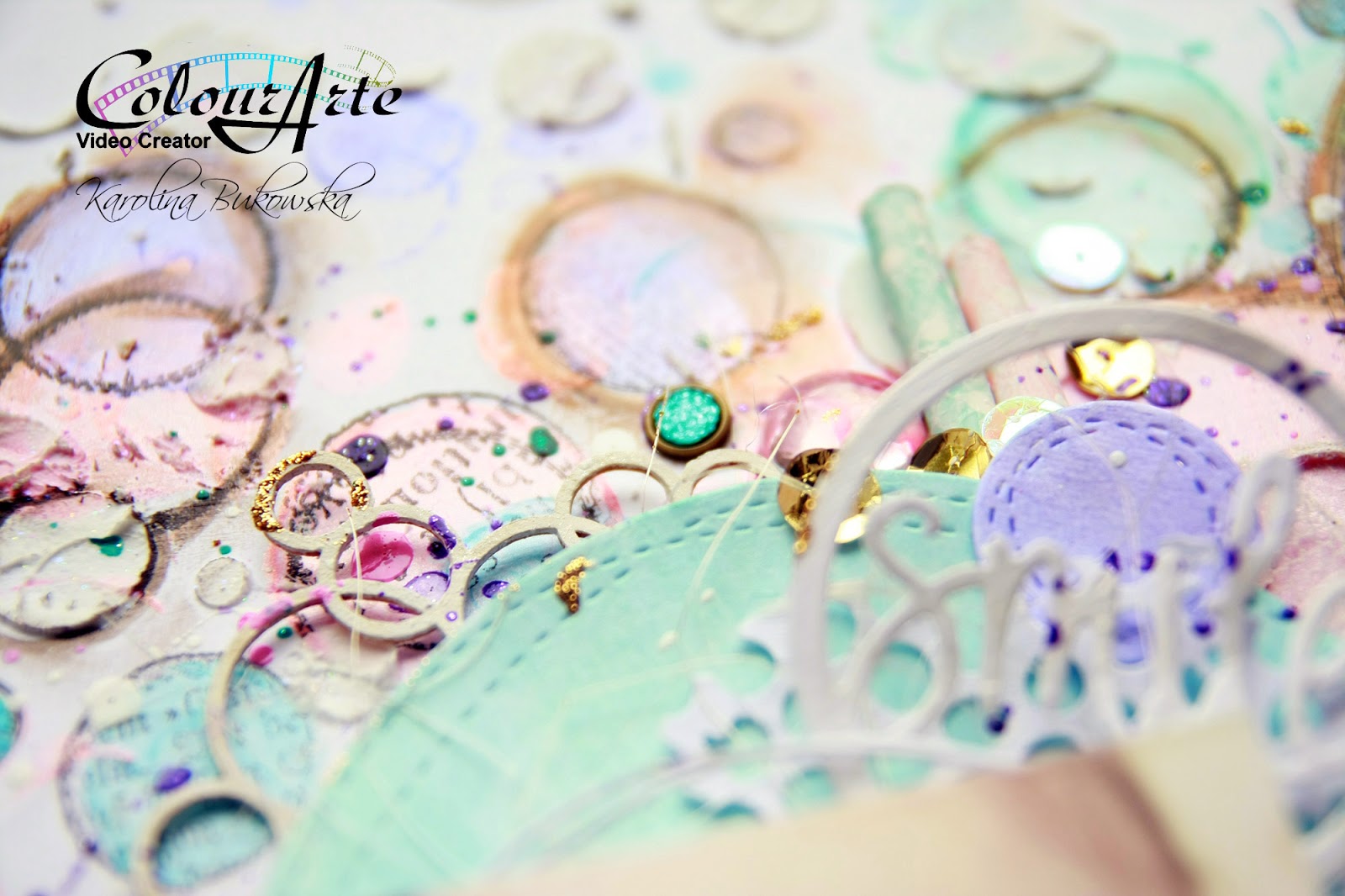 anari: Silks Acrylic Glaze layout for Colour Arte