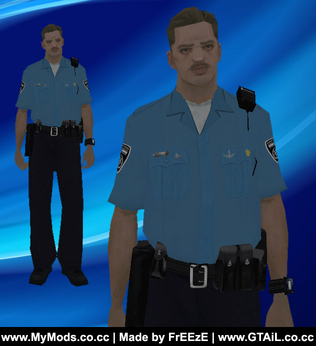 FrEEzE's Mods | GTA SA: שוטר משטרת ישראל | Israeli Police Officer