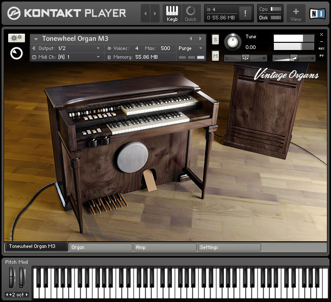 Native Instruments - Vintage Organs [Kontakt] ~ AudioGenesis