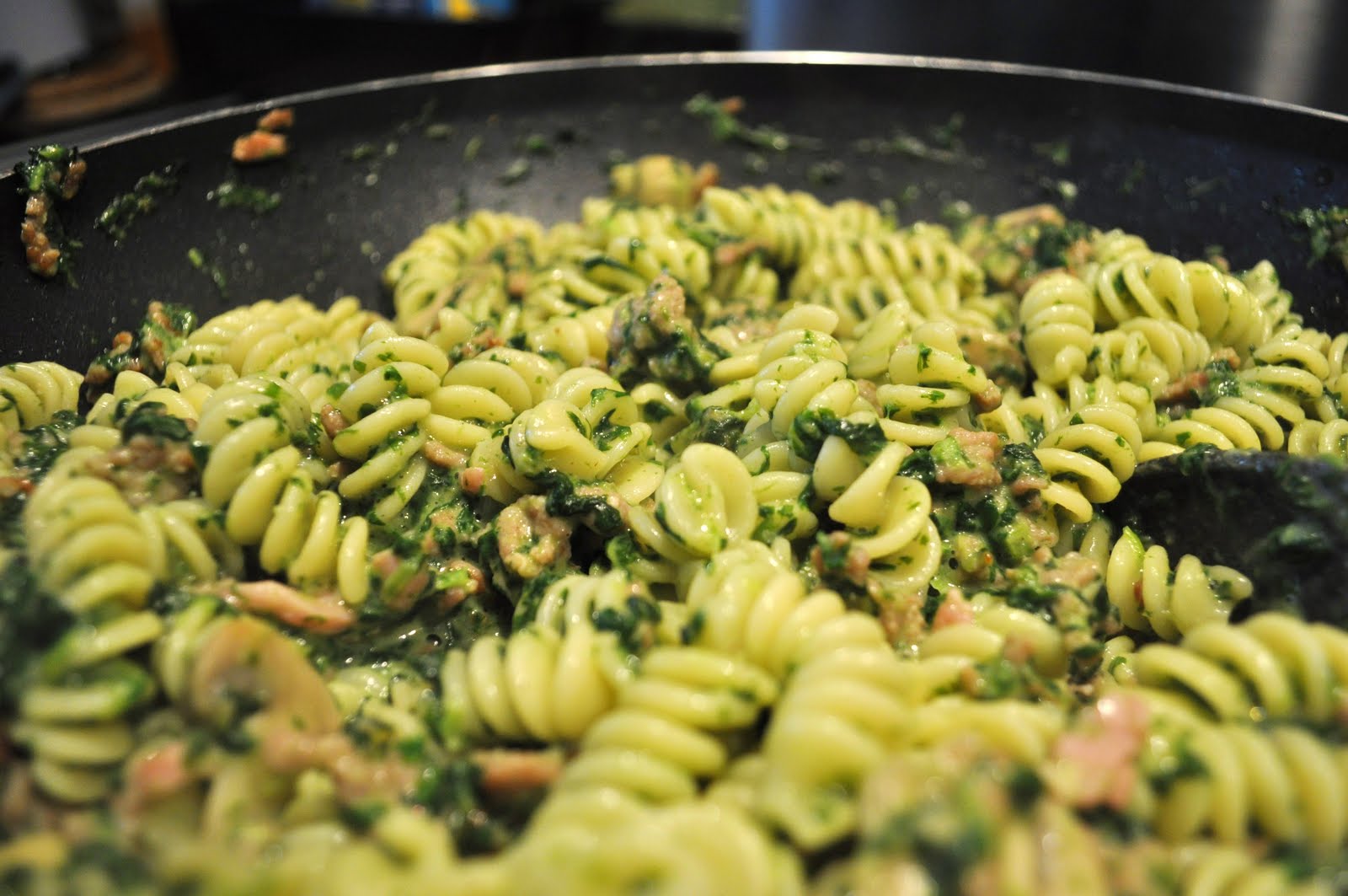 Annelies: Spirelli met Spinazie