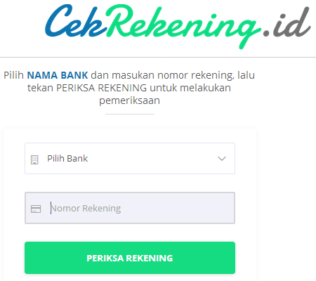 Begini Cara Cek Nomor Rekening Yang Suka Tipu | semua tentang pernikahan