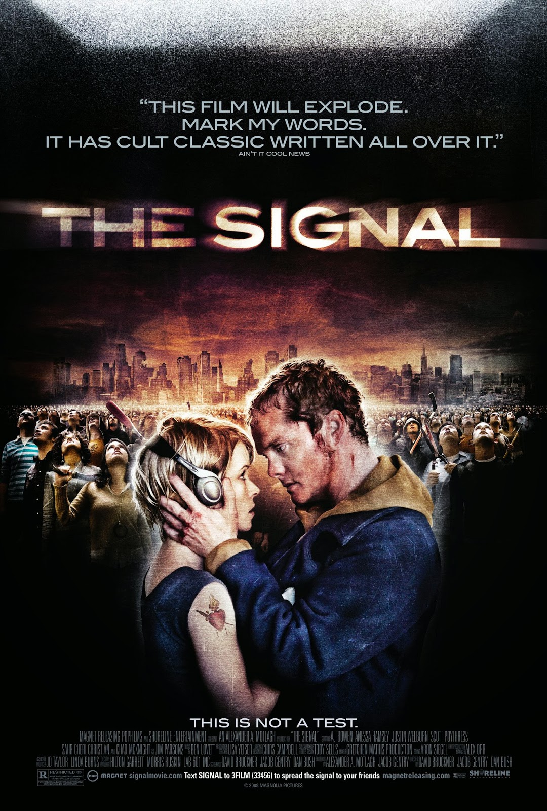HORROR 101 with Dr. AC: THE SIGNAL (2007) movie review