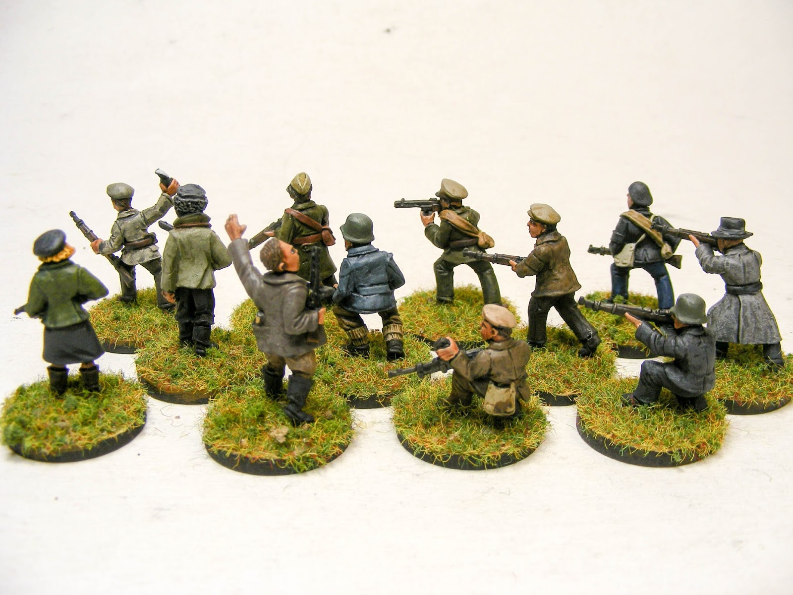 Evil Bob's Miniature Painting: 28mm WW2 Commission: Sealion and More