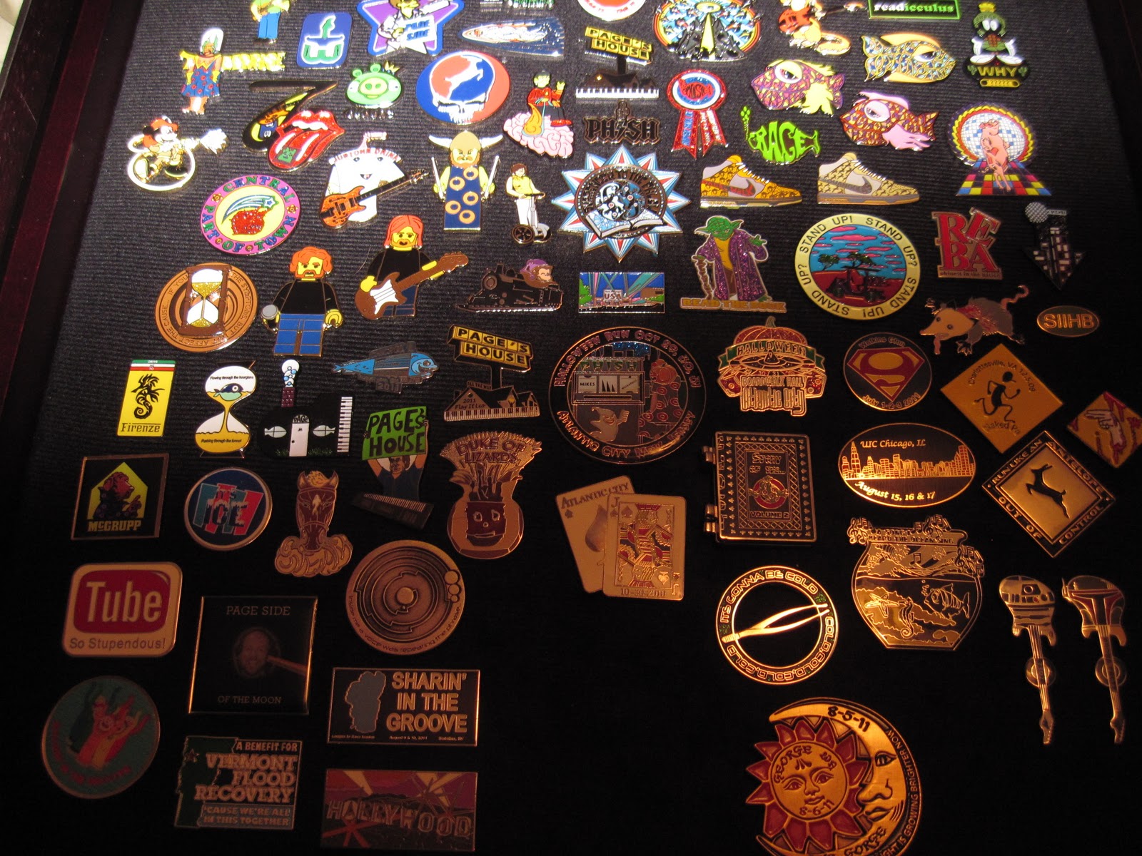 Phish Pins by CactusBomb.com