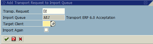 SAP ABAP Central: Adding multiple transport requests to import queue