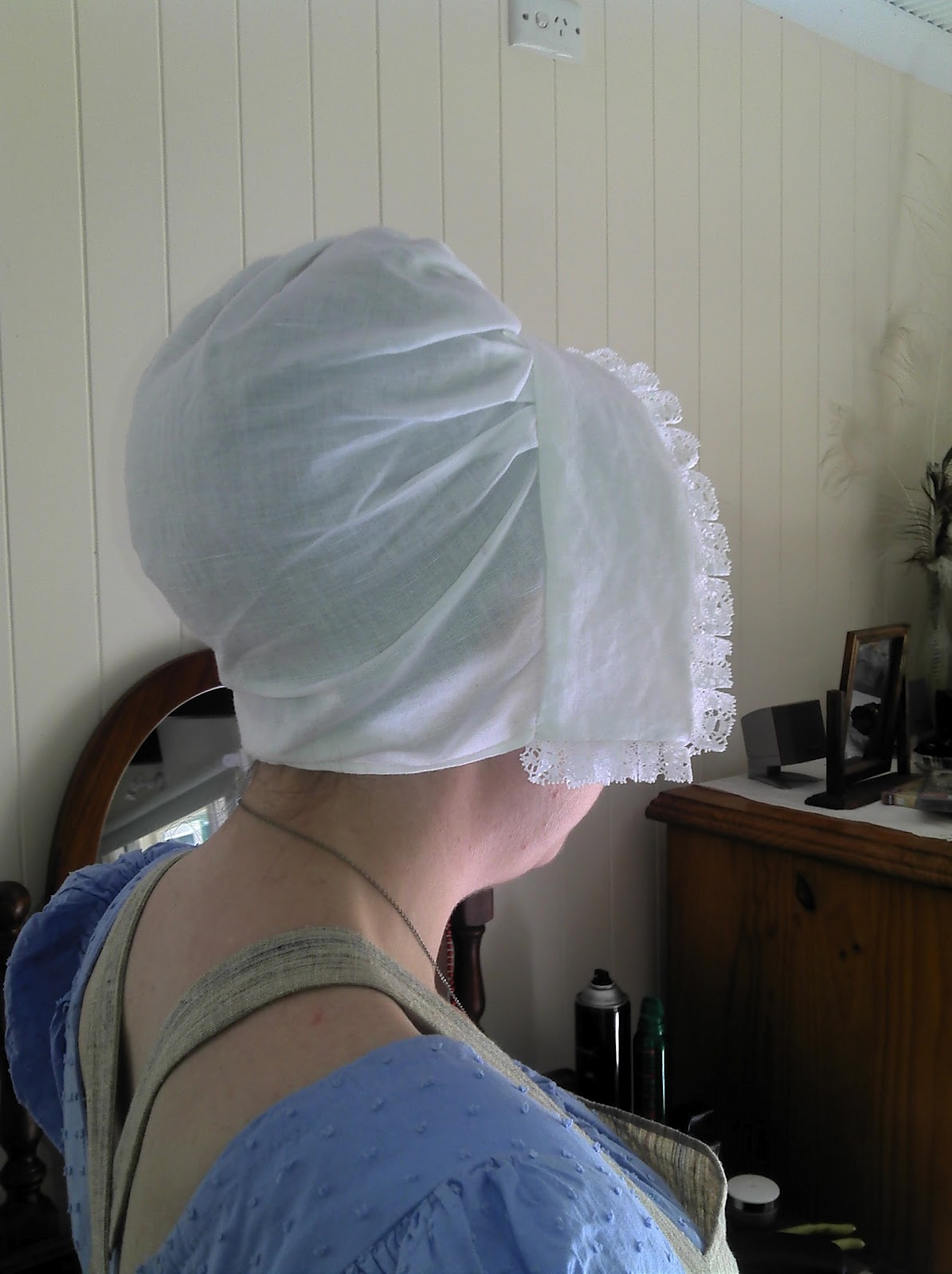 Stepping Into History: New Mid Victorian Waistcoat, Regency Work Apron ...