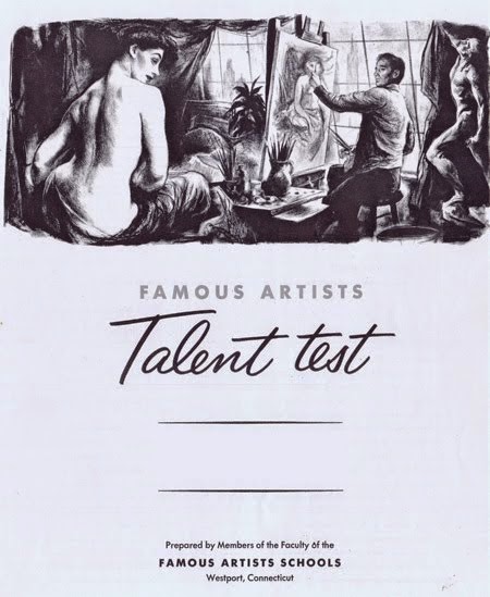 Art Now and Then: Famous Artists School