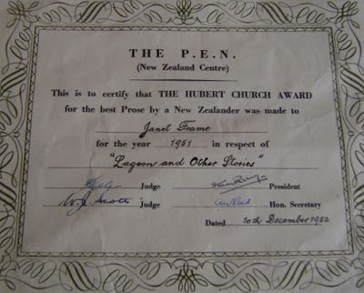 An Angel @ My Blog: Janet Frame's Reprieve is a True Story