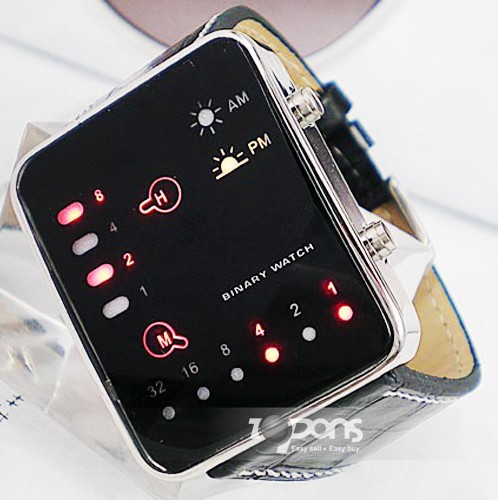 China wholesale: Cool digital watches with binary system