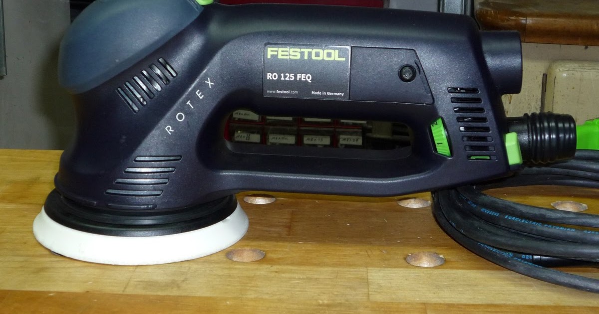 Michas Holzblog: Werkzeugvorstellung - Festool Rotex RO 125 FEQ