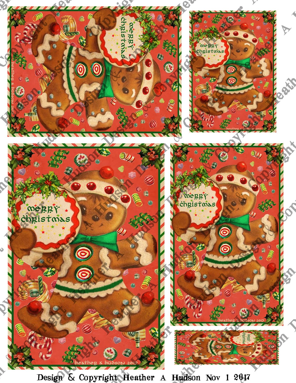 Heather A Hudson: Sweetly Delicious Gingerbread Men with Cookies and ...