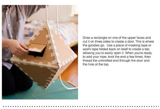 anna and blue paperie: DIY Tutorial: Geometric Piñata