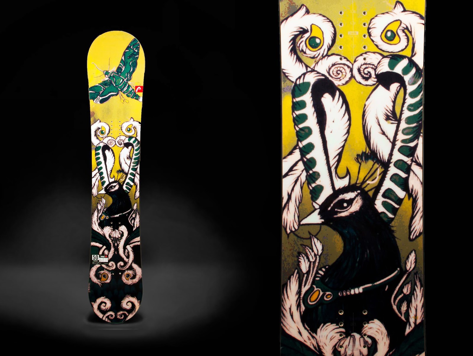 GRAFFITI COLLECTION IDEAS: Graffiti Murals Art On Snowboard