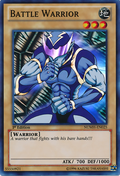 A Card for the Day: Battle Warrior - Yu-Gi-Oh!